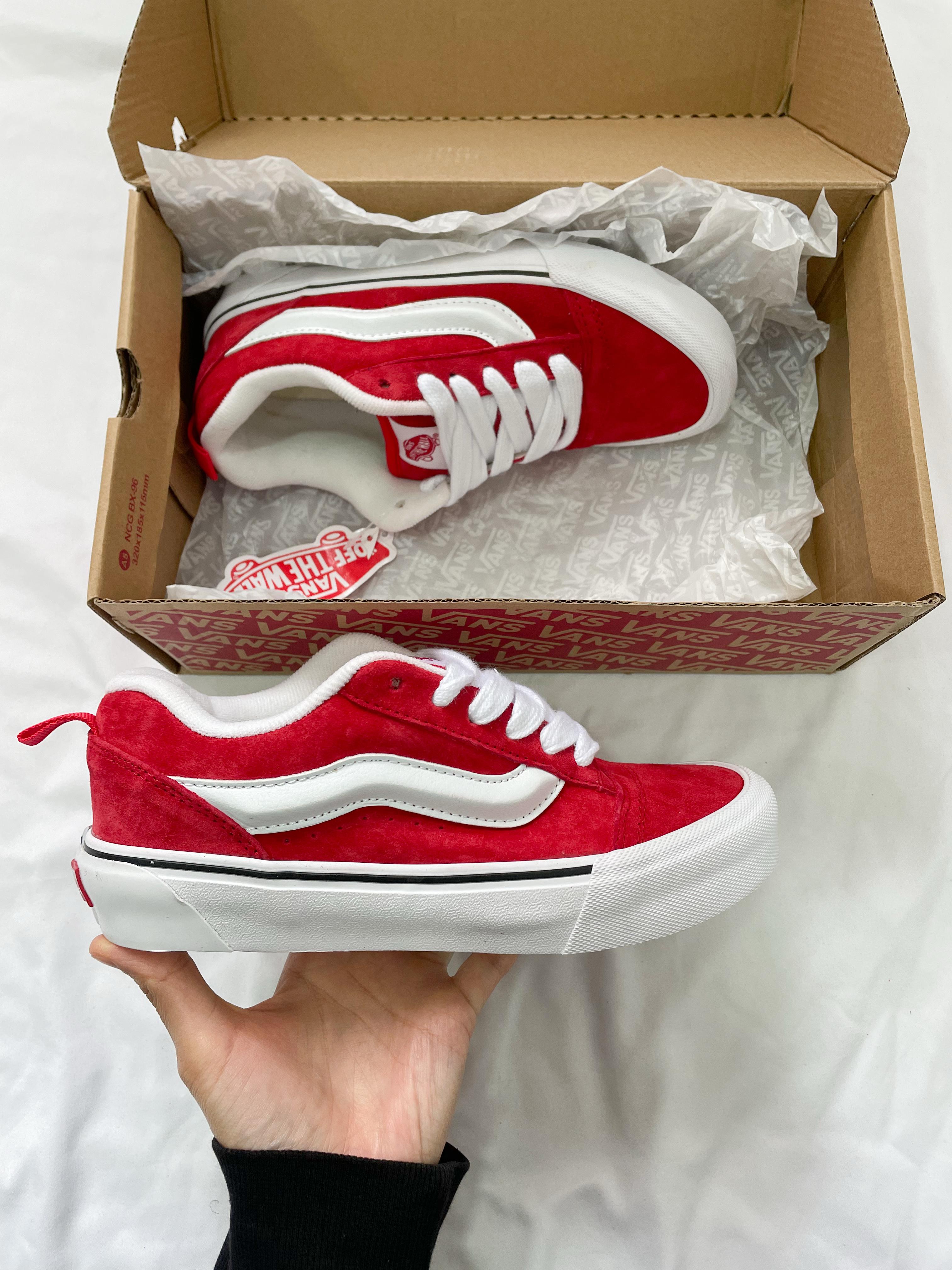 Vans Knu Skool Red – Shain Pedidos